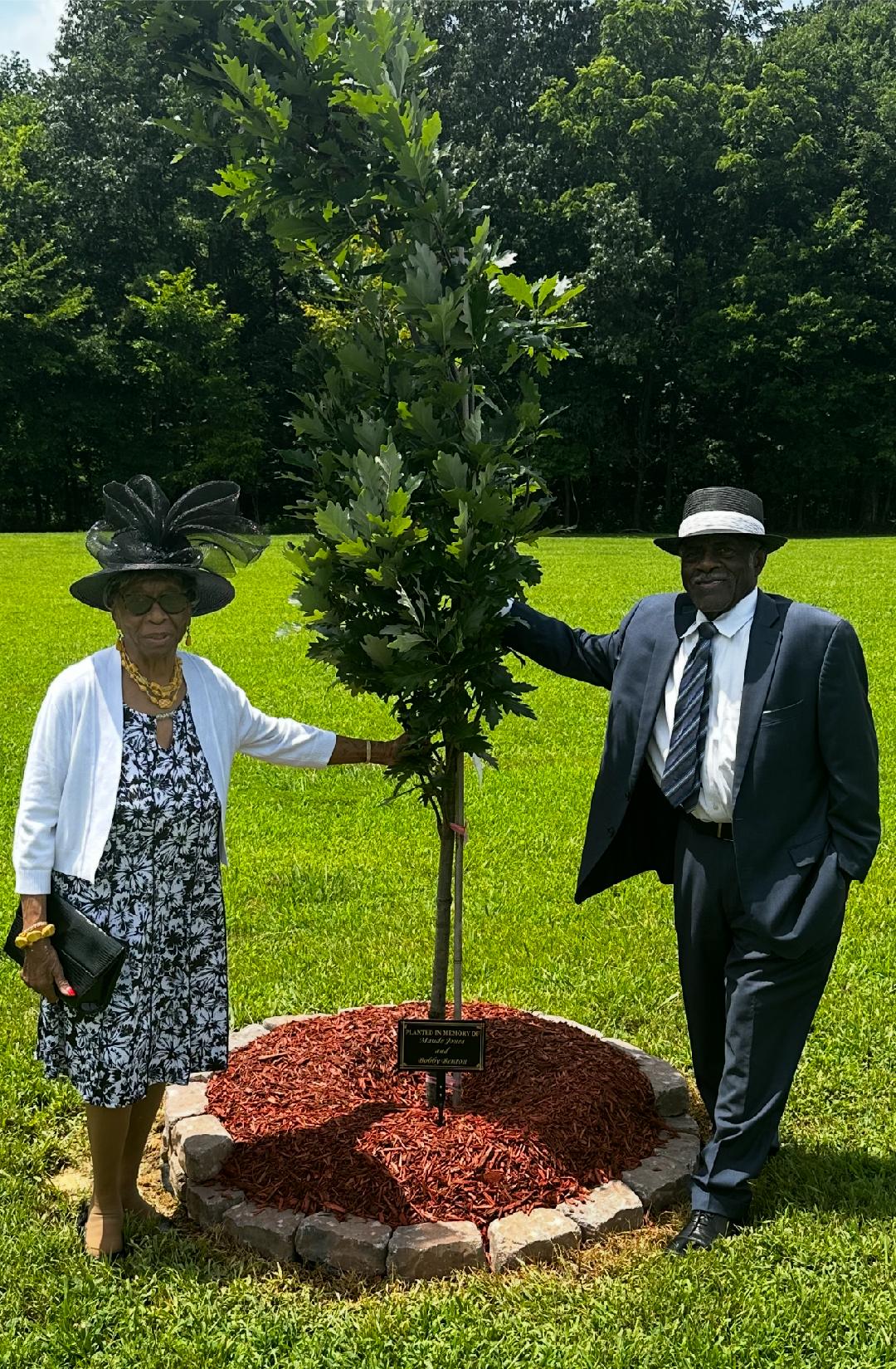 Family Day Tree Planting - Honoring Mother Maude Jones & Deacon Bobby ...
